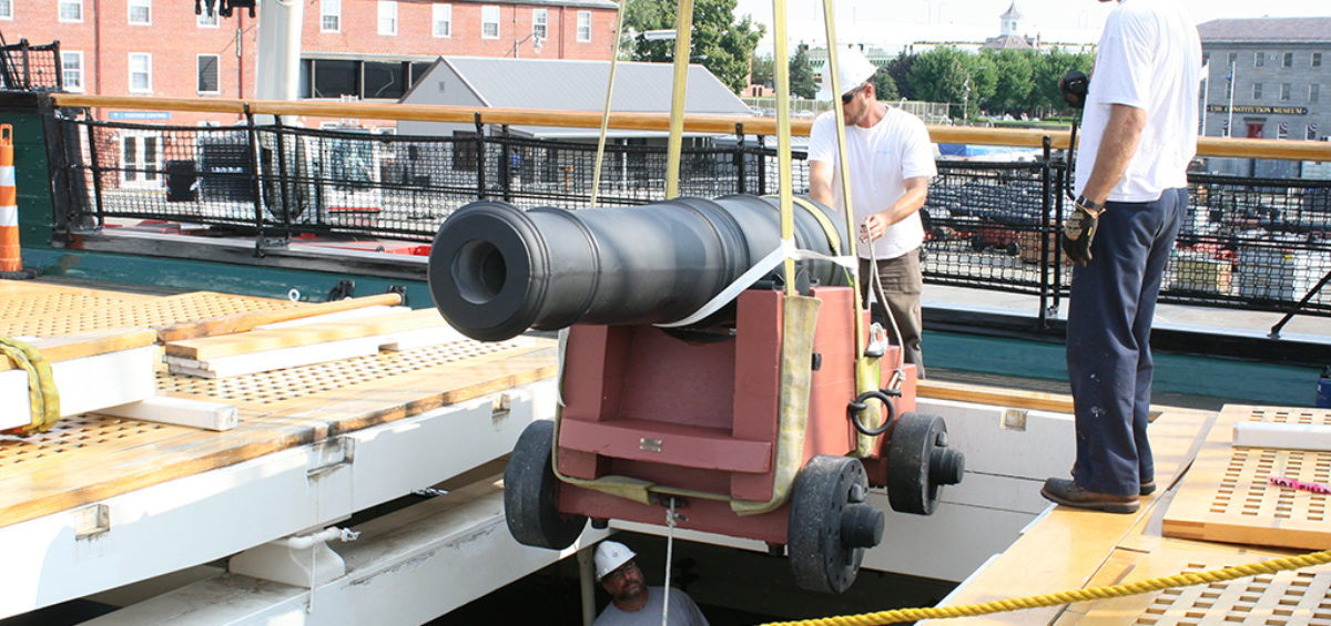 Work on USS Constitution Continues... - USS Constitution Museum