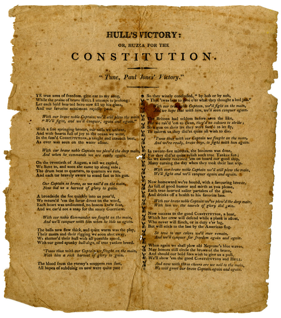 Poems for a Nation's Ship - USS Constitution Museum