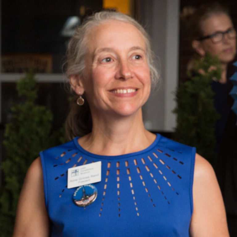Anne Grimes Rand at the Helm - USS Constitution Museum