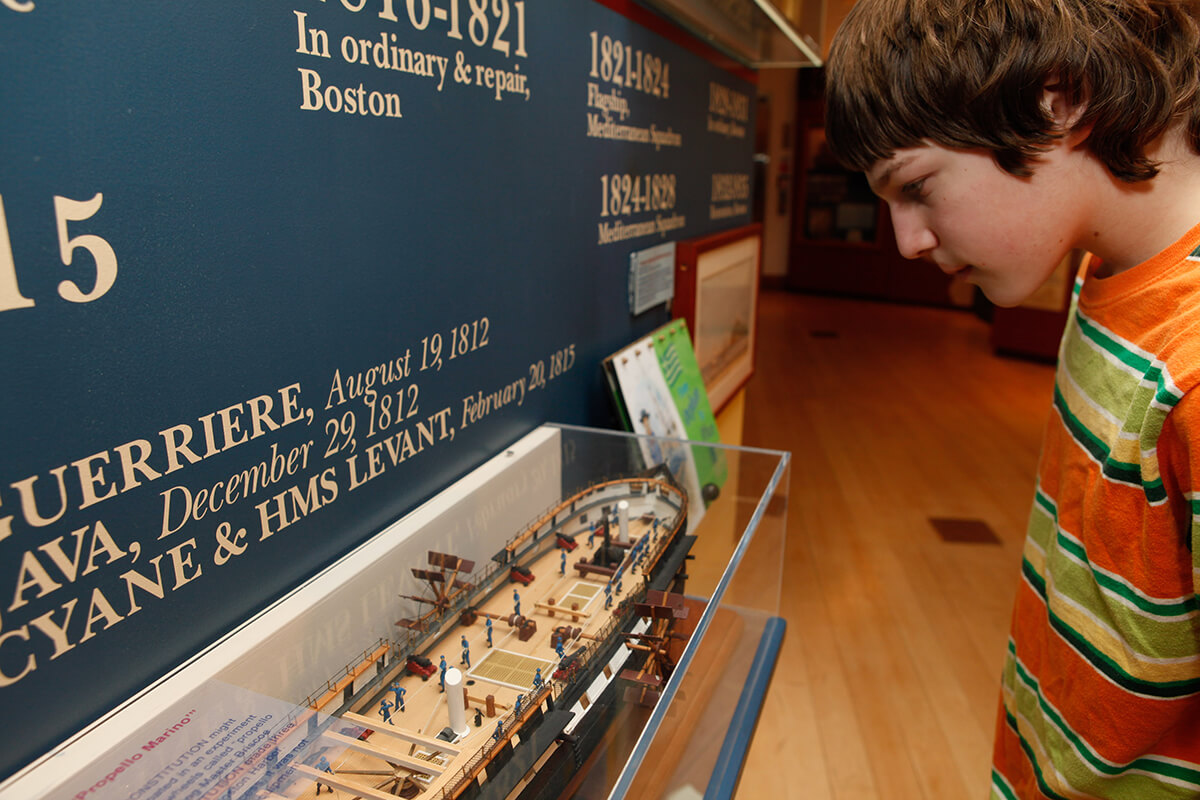 Exhibits - USS Constitution Museum