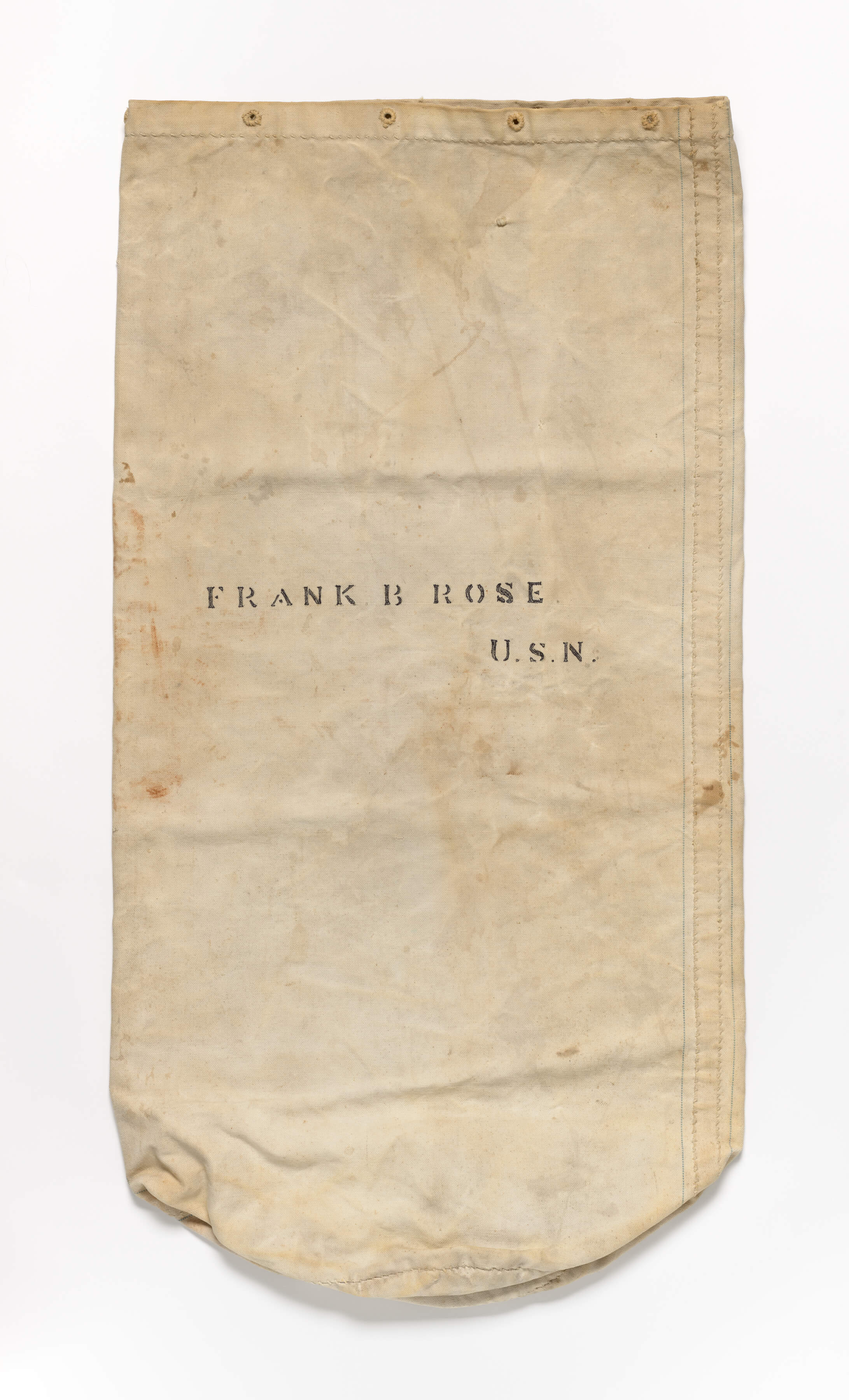 Frank B. Rose's Seabag - USS Constitution Museum