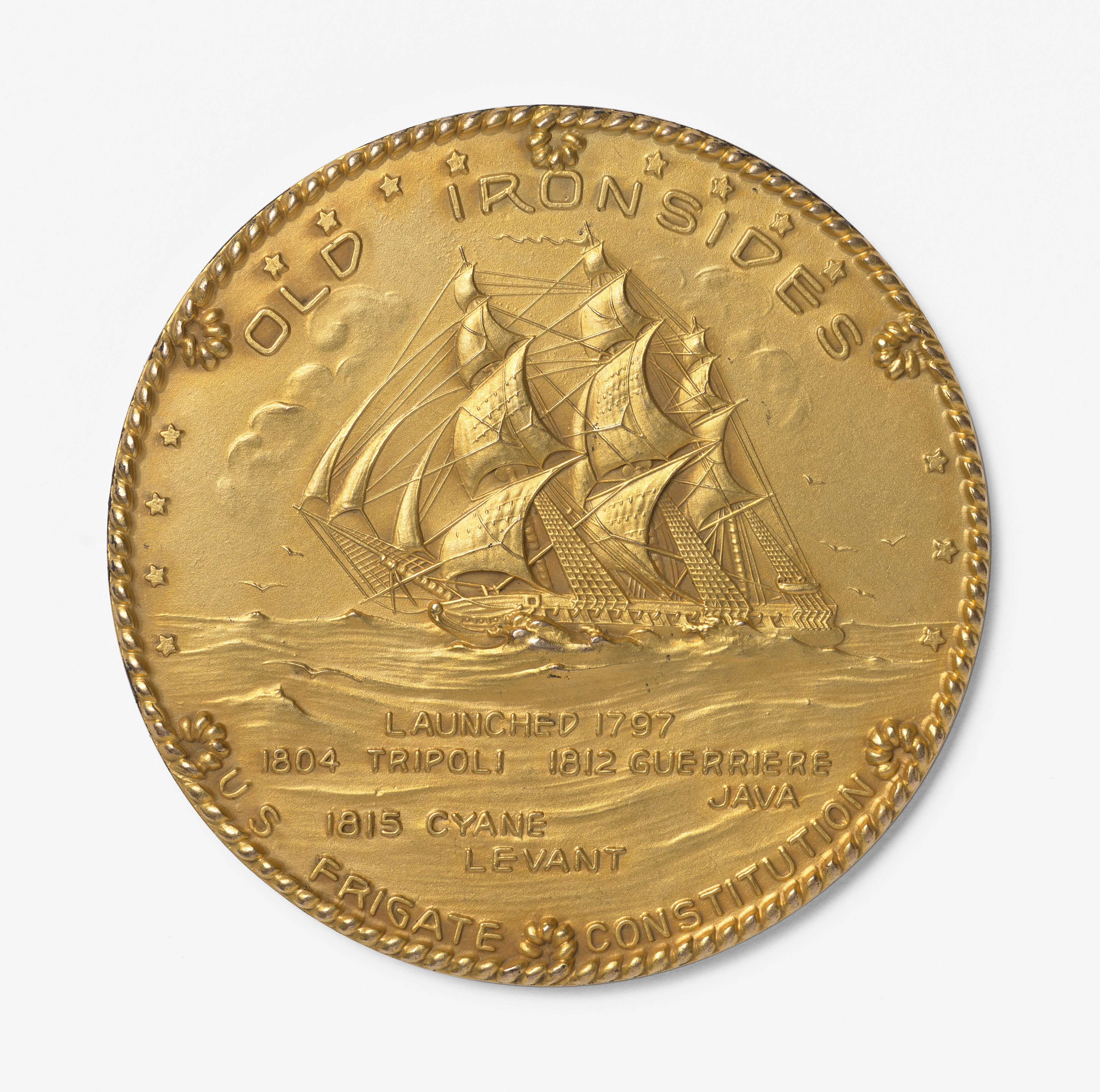 Commemorative Medals awarded to Julia Kochevar - USS Constitution Museum